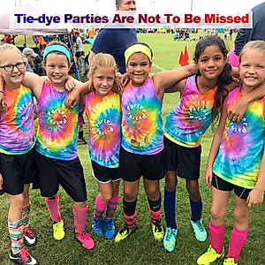 Large Tie Dye Kit for Kids and Adults - 239 Pack Permanent Tie Dye Kits for Clothing Craft Fabric Textile Party Group Handmade Project (Dye up to 60 Medium Adults T-Shirts!)