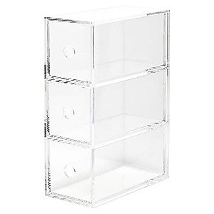 MUJI E2A4031 Storage Box, Medium, Clear