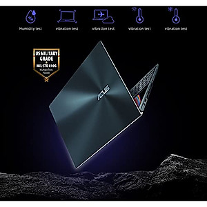 ASUS ZenBook Pro Duo 15 UX582 15.6" 4K OLED Touchscreen (Intel 14-Core i7-12700H, 16GB DDR5 RAM, 1TB SSD, GeForce RTX 3060 6GB) Business Laptop, ScreenPad Plus, Backlit, IST HDMI, Stylus, Win 11 Pro