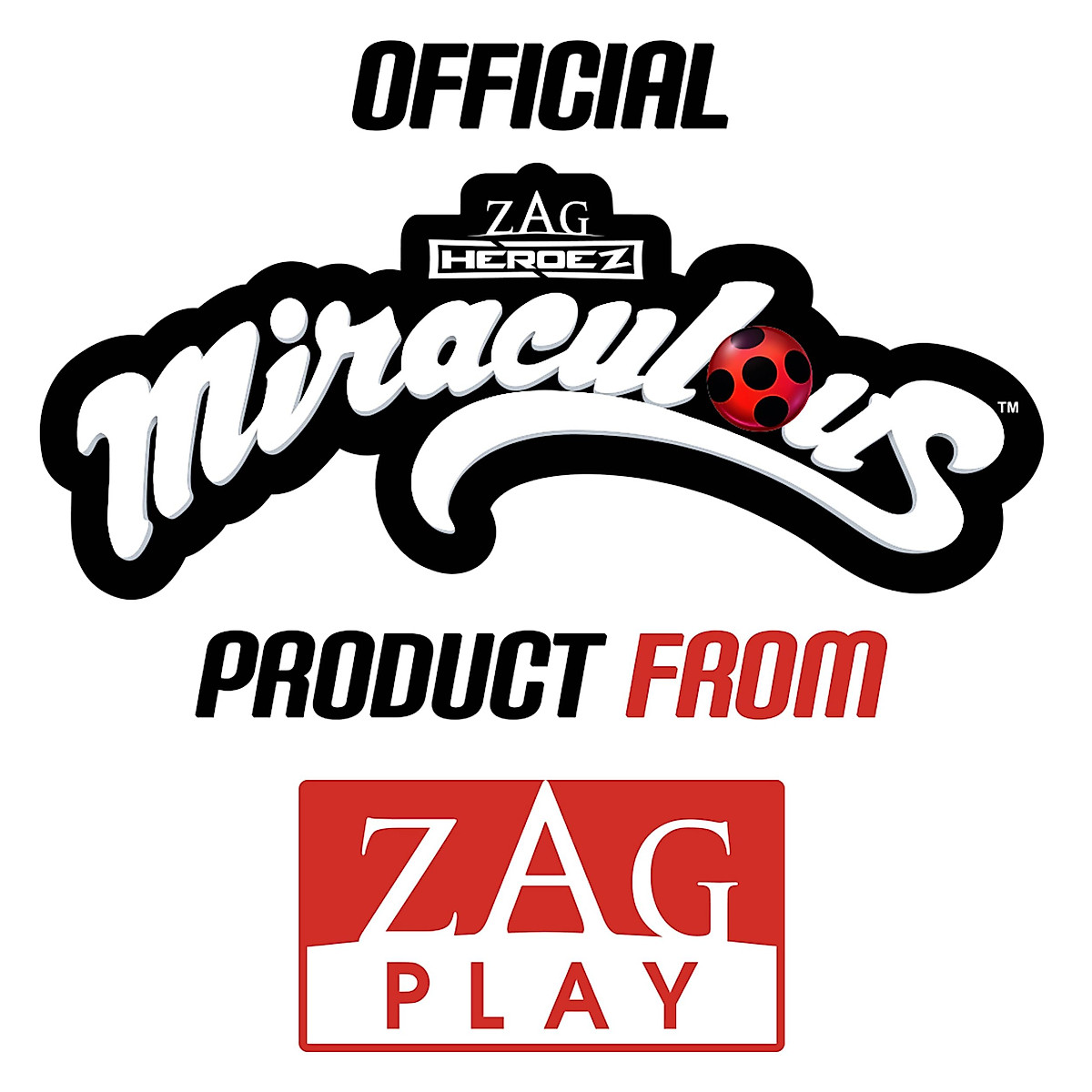 Miraculous Ladybug, 4-1 Surprise Miraball, 3 Pack, Toys for Kids with Collectible Character Metal Ball, Kwami Plush, Glittery Stickers and White Ribbon (Wyncor)