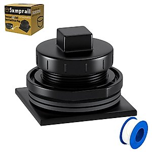 Stock Tank Drain Plug Fit for rubbermaid Commercial 50 70 100 150 300 Gallon Stock Tanks, Stock Tank Plug Fit for rubbermaid Stock Tank Five Year Free Replacement