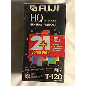 Fuji 2 - HQ T-120's and 1 A/V Pro T-120 Tapes