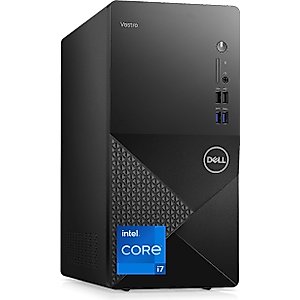 Dell Vostro 3910 Business Desktop Computer, 12th Gen Intel Core i7-12700 Processor, 32GB DDR4 RAM, 1TB NVMe SSD, WiFi 6, Display Port, HDMI, 2-Monitors 4K Support, Windows 11 Pro