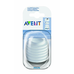 Philips AVENT BPA Free Classic Bottle Sealing Discs, 6 count