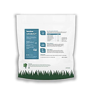 Lawnbox GrubOut 100% Organic Grub Control Insecticide 8.25 lb Bag Covers 2,500 sq ft