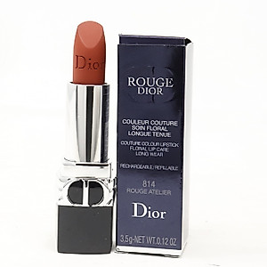 Dior Rouge Lipstick Full Size (814 Rouge Atelier (Matte))