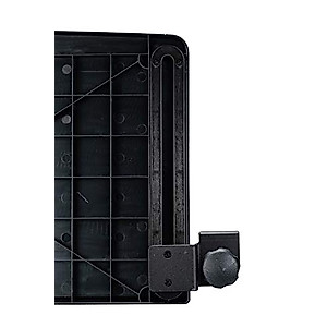 Desk Tray Add-on - CTA Desk Add-on Bundle with Keyboard Tray, Desk Organizer, Heavy-Duty Metal Keyboard, Mouse Tray, Organizer Tray Compartments, and Cable Routing Column (PC-DAB) - Black