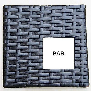 CoolsomeJies 230FT Synthetic Rattan Repair Material,Black Synthetic Plastic Rattan for Knit and Repair Chair Table,Storage Basket