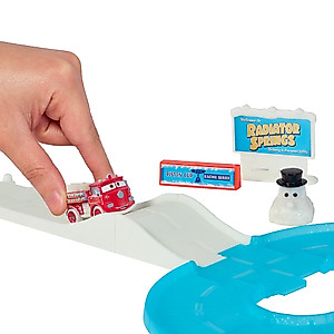 Disney Cars Toys ​Minis Advent Calendar Playset, One a Day Storytelling Racecar Accessories & Surprises, for Kids Age 3 Years and Older