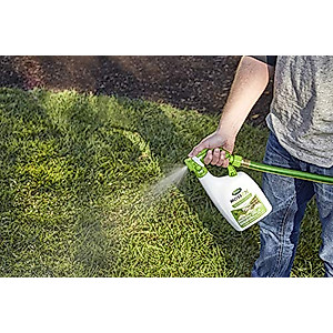 Scotts MossEx 3-in-1 Ready-Spray, Moss Killer for Lawns, Hard Surfaces, and More, 32 fl. oz.