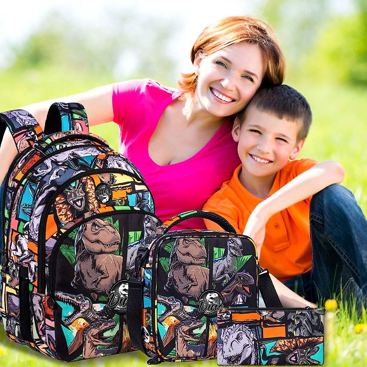 UFNDC Laptop Backpack for Women, 17" Waterproof Travel Computer Bookbag, Cute Anti Theft Rainbow School Bag for College Teenagers Girls