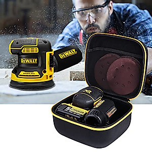 Khanka Hard Travel Case Compatible with DEWALT 20V MAX Orbital Sander (DCW210B), Case Only