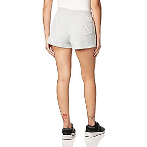 Champion Women's, Campus French Terry, Moisture-Wicking Gym Shorts, 2.5", Oxford Gray, Medium