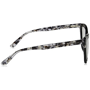Guess GU2674 Eyeglass Frames - Shiny Black Frame, Shiny Black Lenses, 53 mm Lens GU267453001