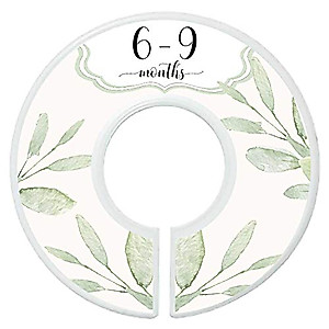 Mumsy Goose Baby Girl Clothes Dividers Nursery Closet Dividers Closet Organizers Botanical