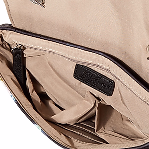 Anne Klein Neoprene Flap Crossbody, Floral