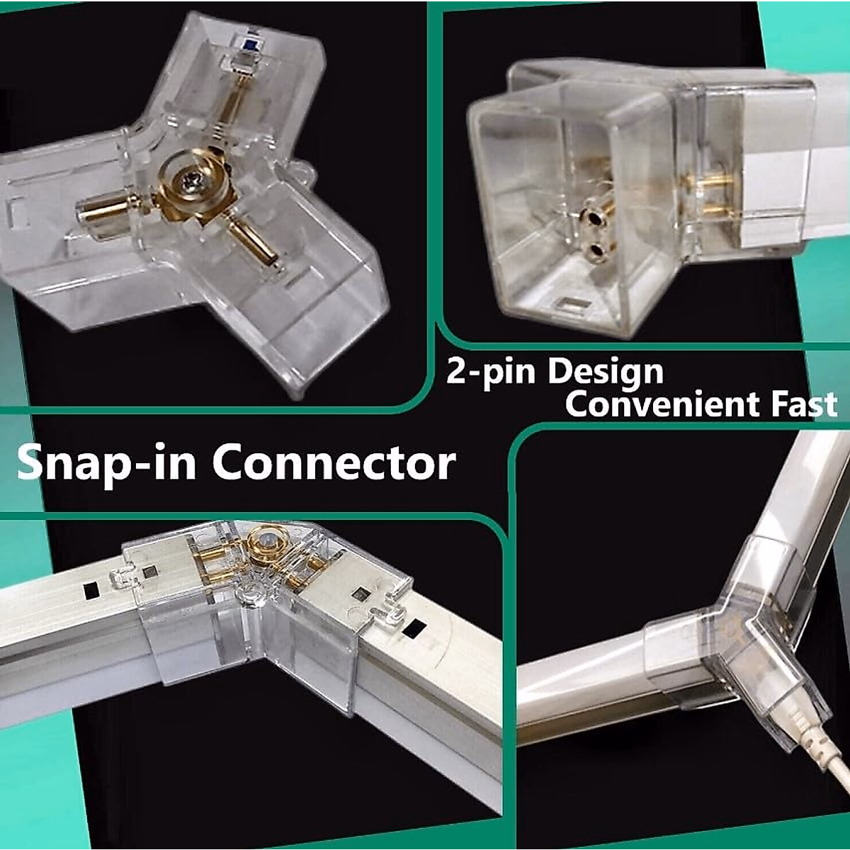 Hexagon LED Lights Wall Lights Detail Shop Gym Barber Shop Garage Lights (14 Hexagon with Border Light)