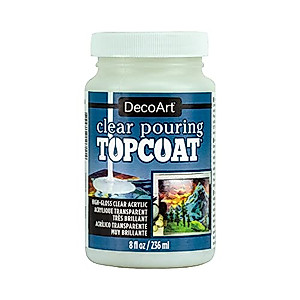 Decoart Clear Pouring Topcoat 8oz