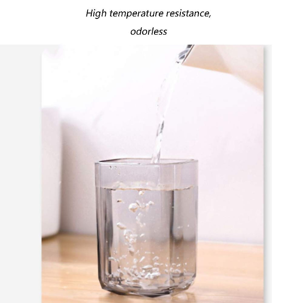 A Cup of Dual-Purpose Toothbrush Storage Box, Travel Portable Washing Cup, Simple Household toothbrushing Cup Set, Well-Sealed mouthwash Cup, Gray