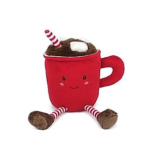 MON AMI Cocoa Cup Stuffed Toy – 10”, Chocolate Milk Toy, Food Plush Doll, Great Gift for Kids of All Ages