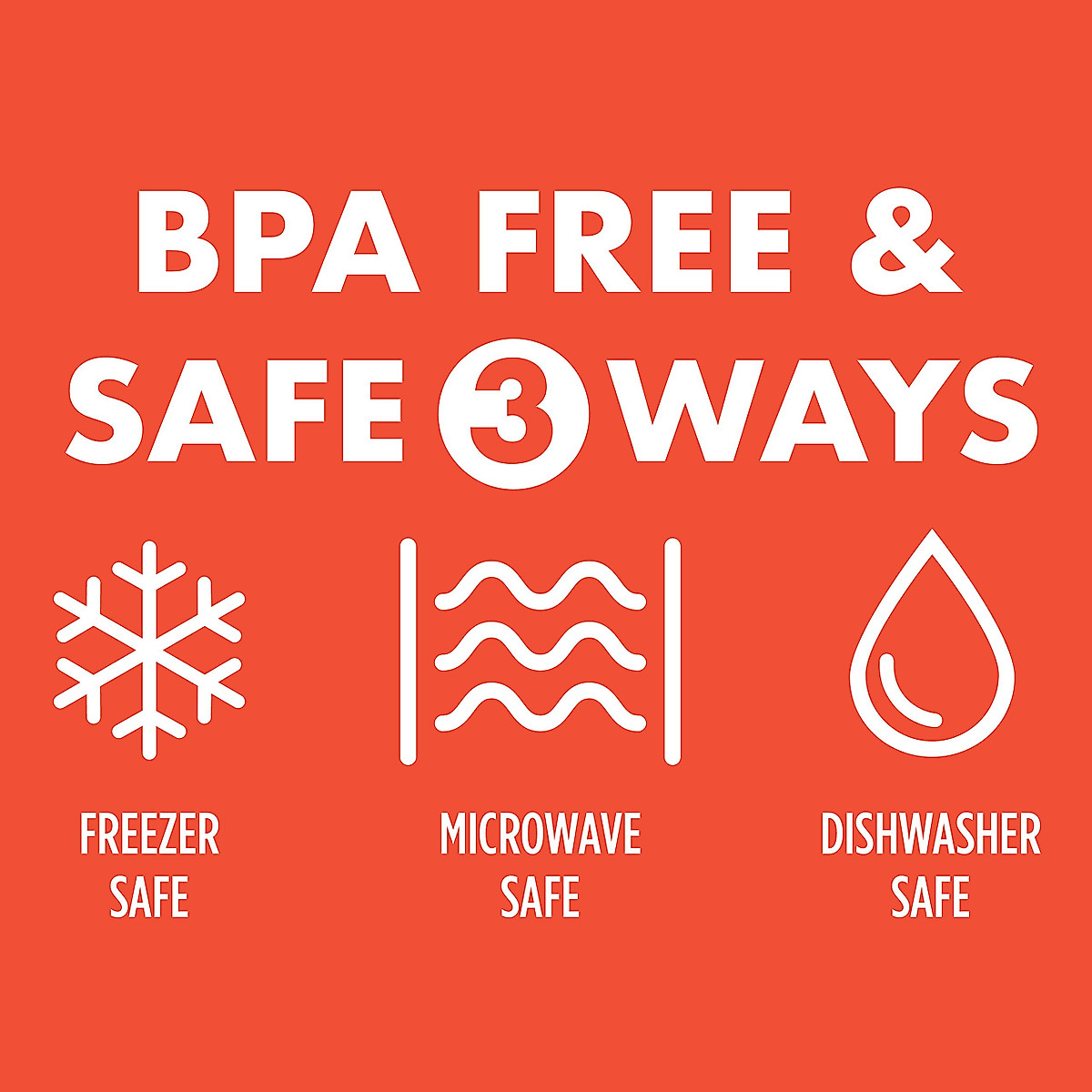 LocknLock Easy Essentials Food Storage lids/Airtight containers, BPA Free, Onion-10 oz, Clear