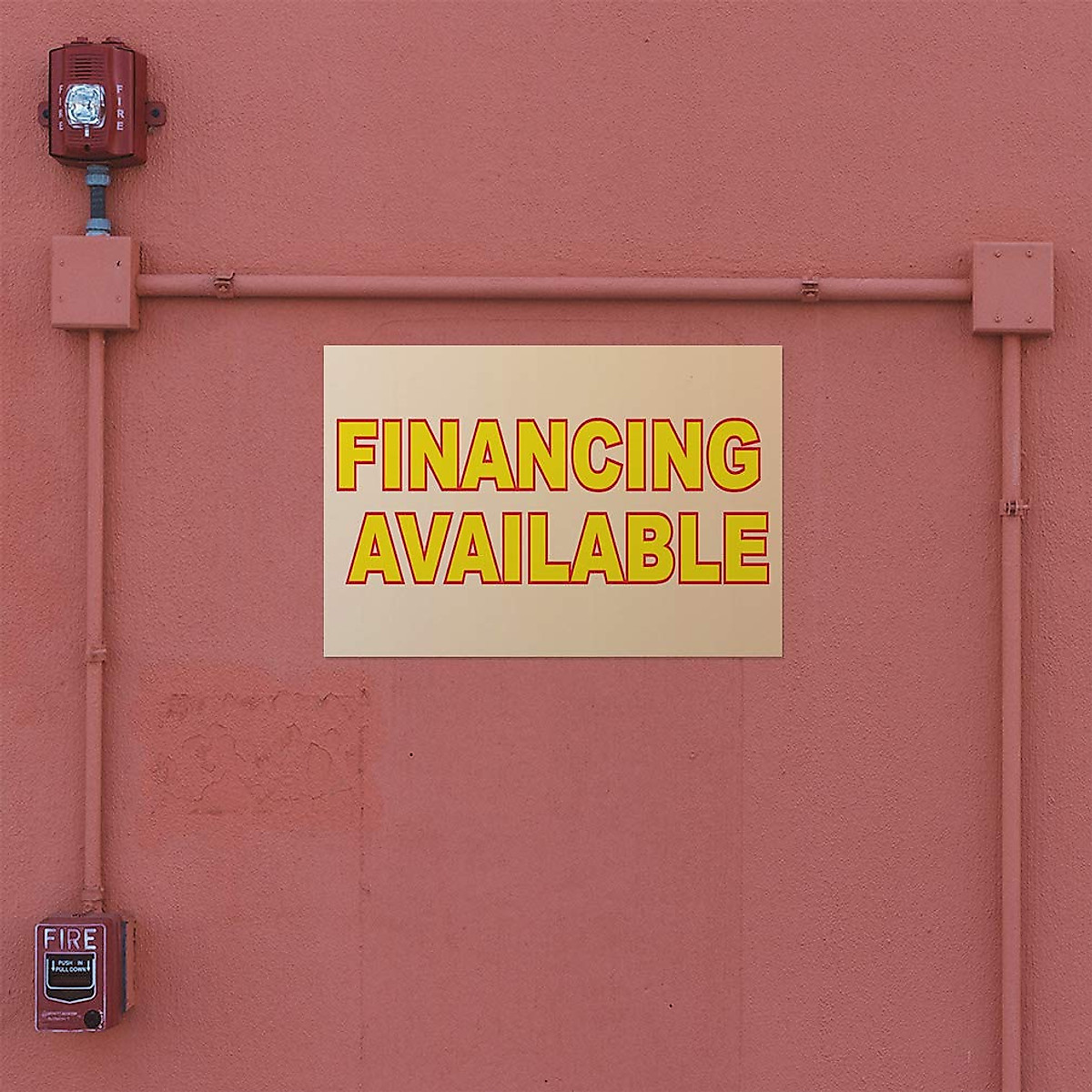 Decal Stickers Multiple Sizes Financing Available Business B Industrial Vinyl Safety Sign Label Business 10x7Inches