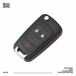 XINXUSONG Car Key Fob OHT01060512 Keyless Control Entry Remote Vehicles Replacement 3 Button Compatible with 20873621 20873623 5913598