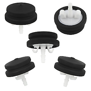 AILEETE 66-7460 Primer Bulb & 44-2750 Primer Body for Toro CCR 2450 3650 2000E Powerlite 3-6.5hp Snowblower, Replaces Lawn Boy 66-7460, 667470, 442750, 120-440 (Pack of 5)