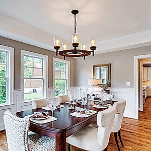 Clear Glass Shade Clear Cylinder Glass Lamp Shade Diameter 3.5" Height 5.5" Fitter 1.65" (2 packs) (H5.5")