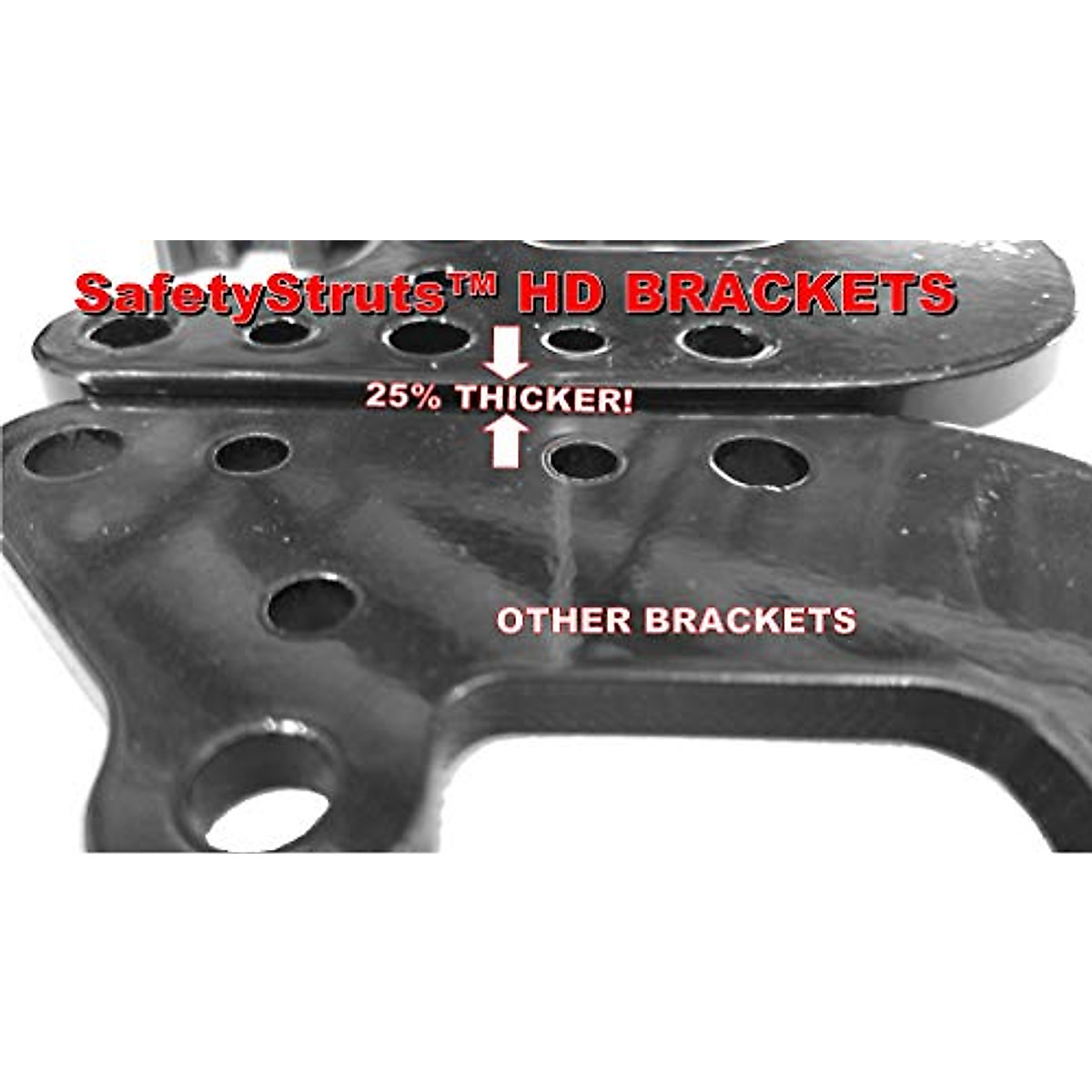 SafetyStruts Heavy Duty RV Bumper Brackets (1SNUHD, Univ-Heavy Duty)