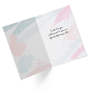 1Up Greetings Galentines Day Card Or Best Friend Birthday Card | Sisters Before Misters | Your Purchase Helps Animals In Need | 5”x7.5” | With Envelope | Made in USA | Female Owned Small Business