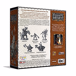 Massive Darkness 2 Gates of Hell Enemy Box Expansion | Tabletop Miniatures Game | Cooperative Strategy Game for Adults and Teens | Ages 14+ | 1-6 Players | Average Playtime 60 Minutes | Made by CMON