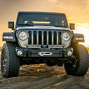 OFF ROAD BOAR 13000 Lb Winch, Electric Winch 12V with Synthetic Rope, Roller Fairlead, Waterproof IP67 ATV UTV Jeep Winches with Wireless Remote and Wired Control