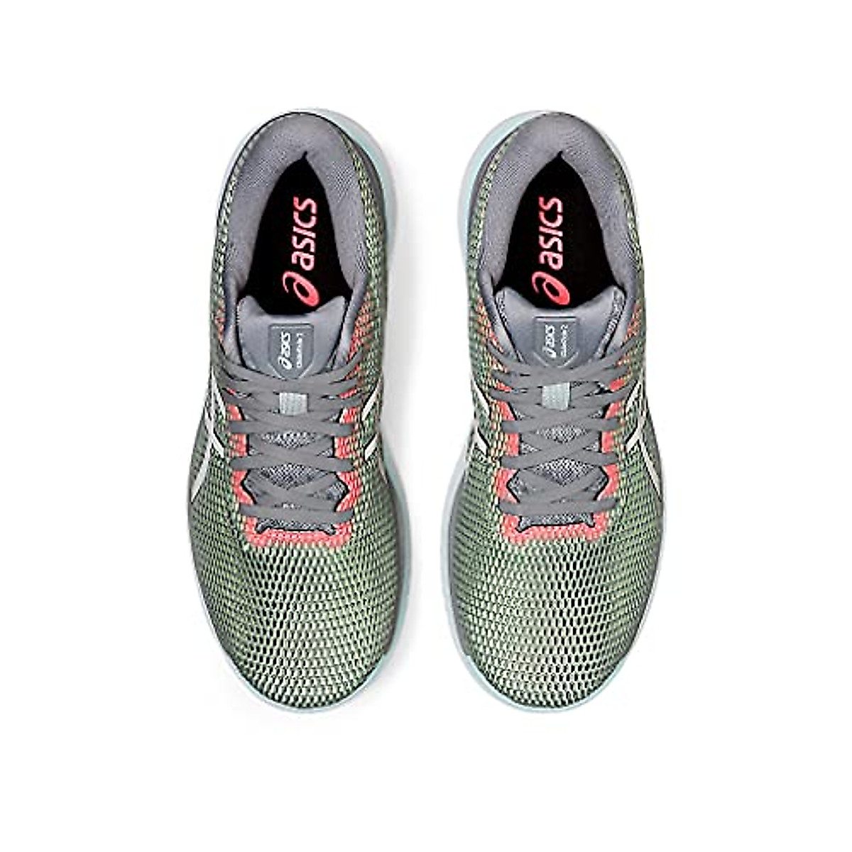 ASICS Women's GlideRide 2 Lite-Show Running Shoes, 8.5, Sheet Rock/Pure Silver