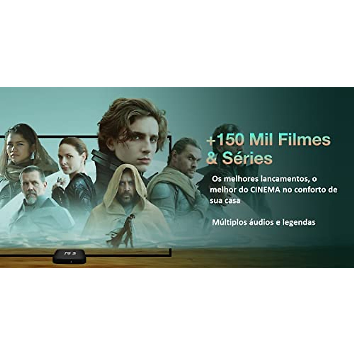 2022 Tigre 3 IPTV BRAATV Brazil Quad-Core Mali-450MP GPU Ultra HD 1080P 4K HDR WiFi 2.4G