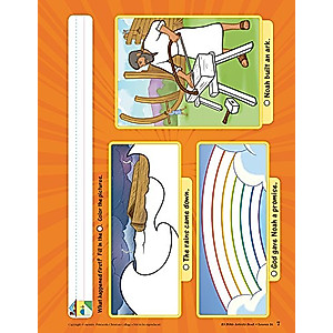 K5 Bible Activity Book - Abeka 5 Year Old Kindergarten Bible Coloring and Activity Book
