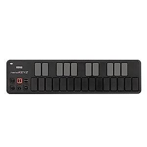 Korg, 25-Key Midi Controller (NANOKEY2BK),Black