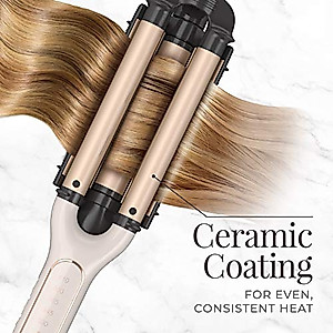 Remington 4-in-1 Adjustable Waver With Pure Precision Technology, Deep Waver for Multiple Styles