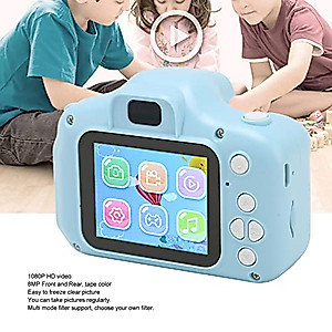 Kids Camera, Dual Camera 8MP Children Digital Camera with 32GB Card for 3-12 Year Old Girls Boys