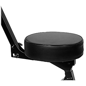 Rockville RDS42 Portable DJ/Guitar/Drum/Keyboard Padded Throne/Chair Adjustable