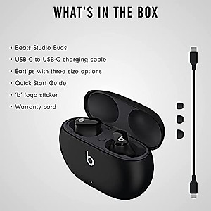 Beats Studio Buds Totally Wireless Noise Cancelling Earphones - Black (Renewed)