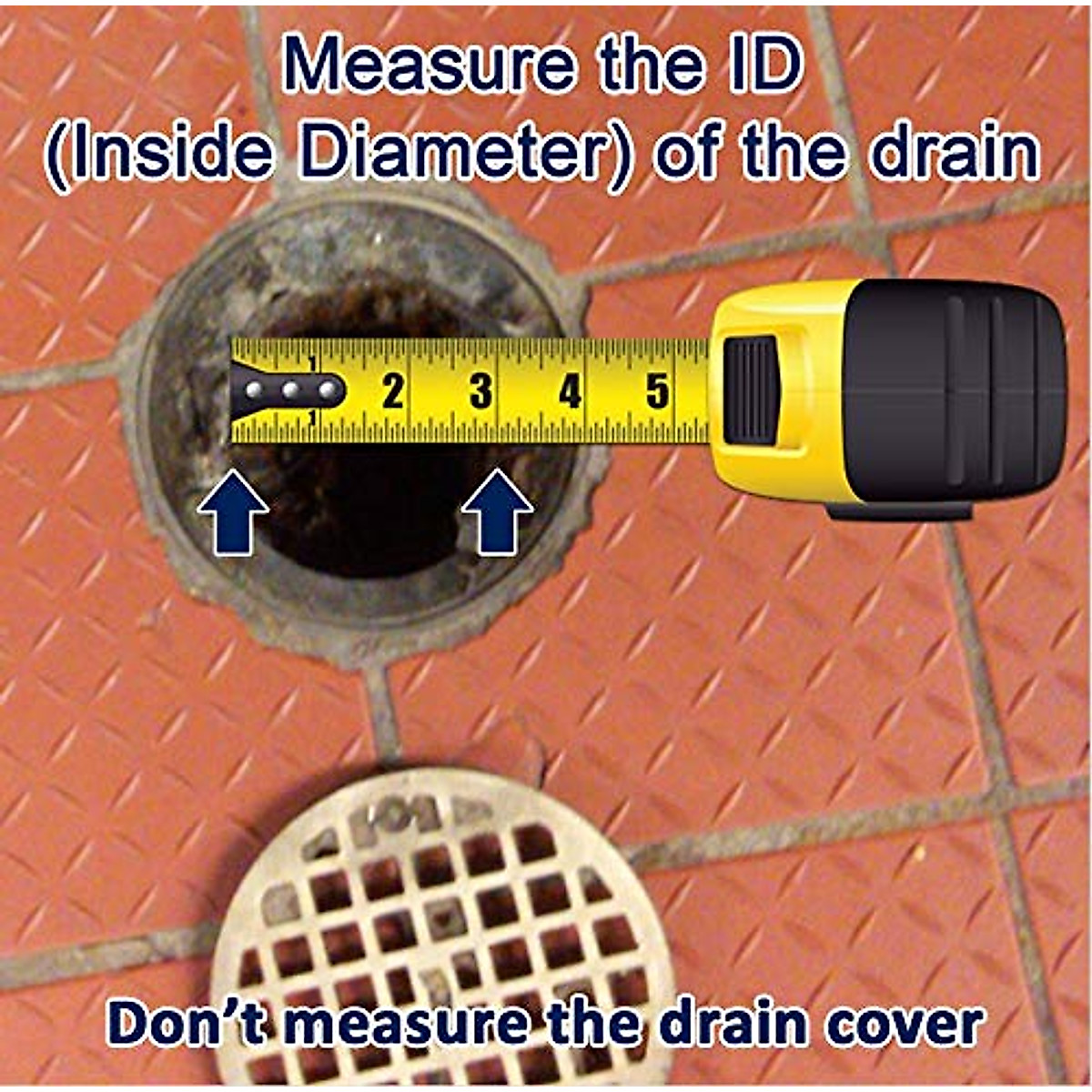 3" Disposable Mesh Strainer for Floor drains
