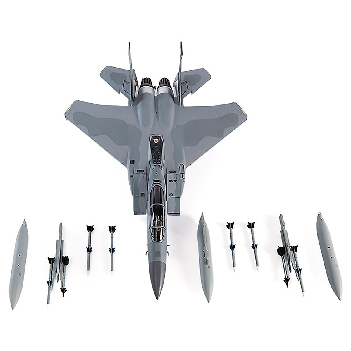 Motor city classics 1:72 Scale F-15C Eagle U.S. Air Force, 493rd Fighter Squadron, 45th Anniversary Edition, 2022 - JCW-72-F15-023 - JC Wings