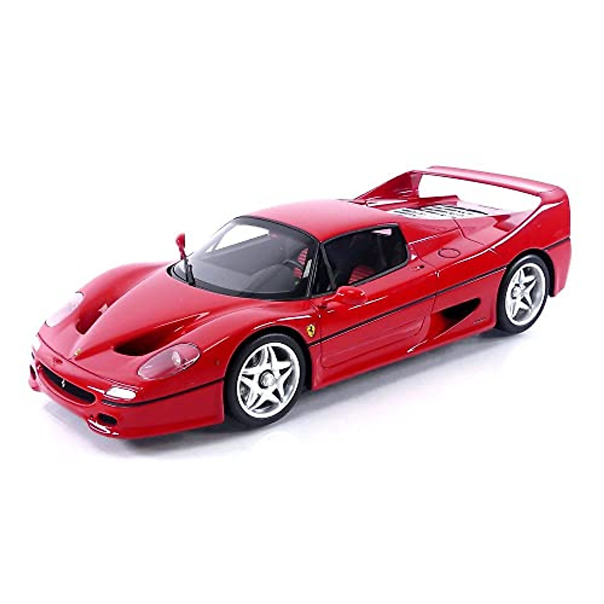 BBR 1995 F50 Coupe Rosso Corsa Red with Display CASE Limited Edition to 700 Pieces Worldwide 1/18 Model Car P18189 A