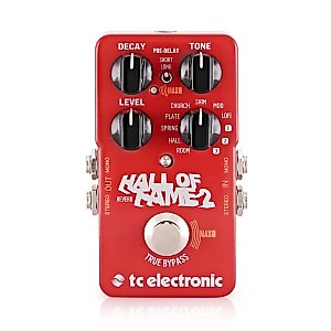 TC Electronic Iconic Reverb Pedal with Groundbreaking MASH Footswitch and Shimmer Effect (HALLOFFAME2REVERB)