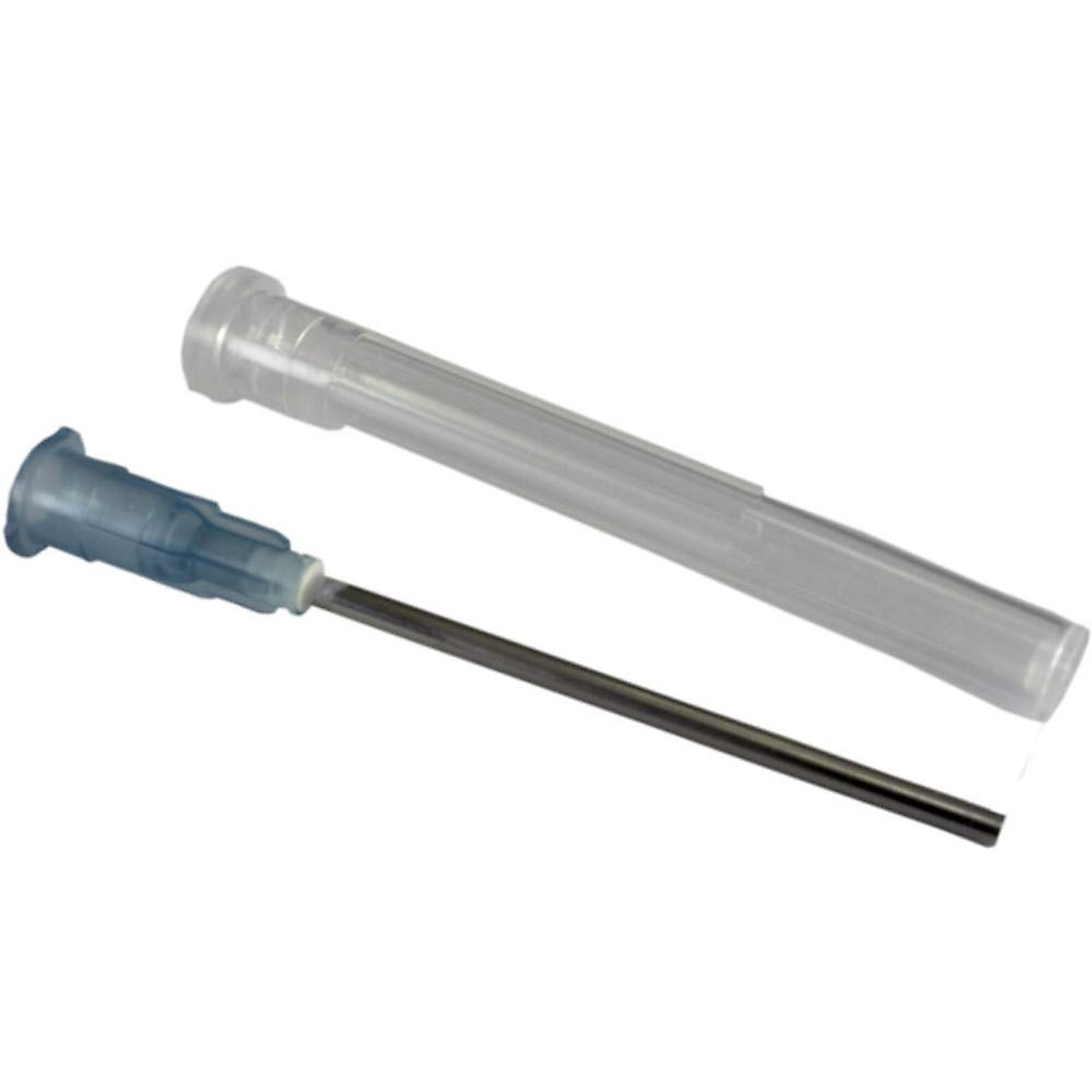 Duda Energy SyringeBox010 Industrial Syringes with 15G x 1-1/2" Blunt Tip Fill Needle and Plastic Cover, 10 mL (Pack of 100)