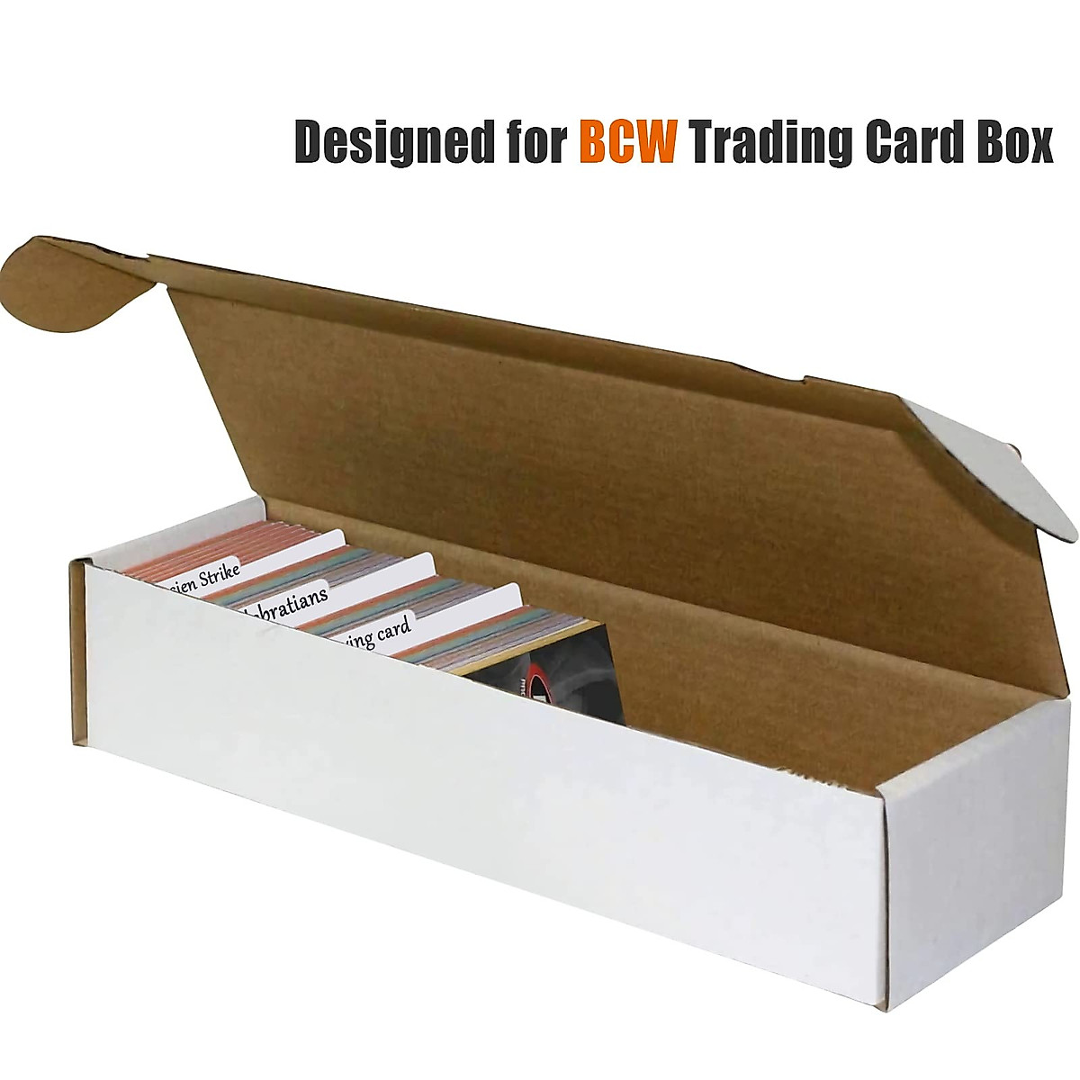 Trading Card Dividers for BCW 800 Card Storage Box - 100 PCS