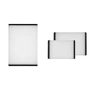 OXO Good Grips Plastic Carving & Cutting Board and Good Grips 2-Piece Plastic Cutting Board Set (Pack of 1)