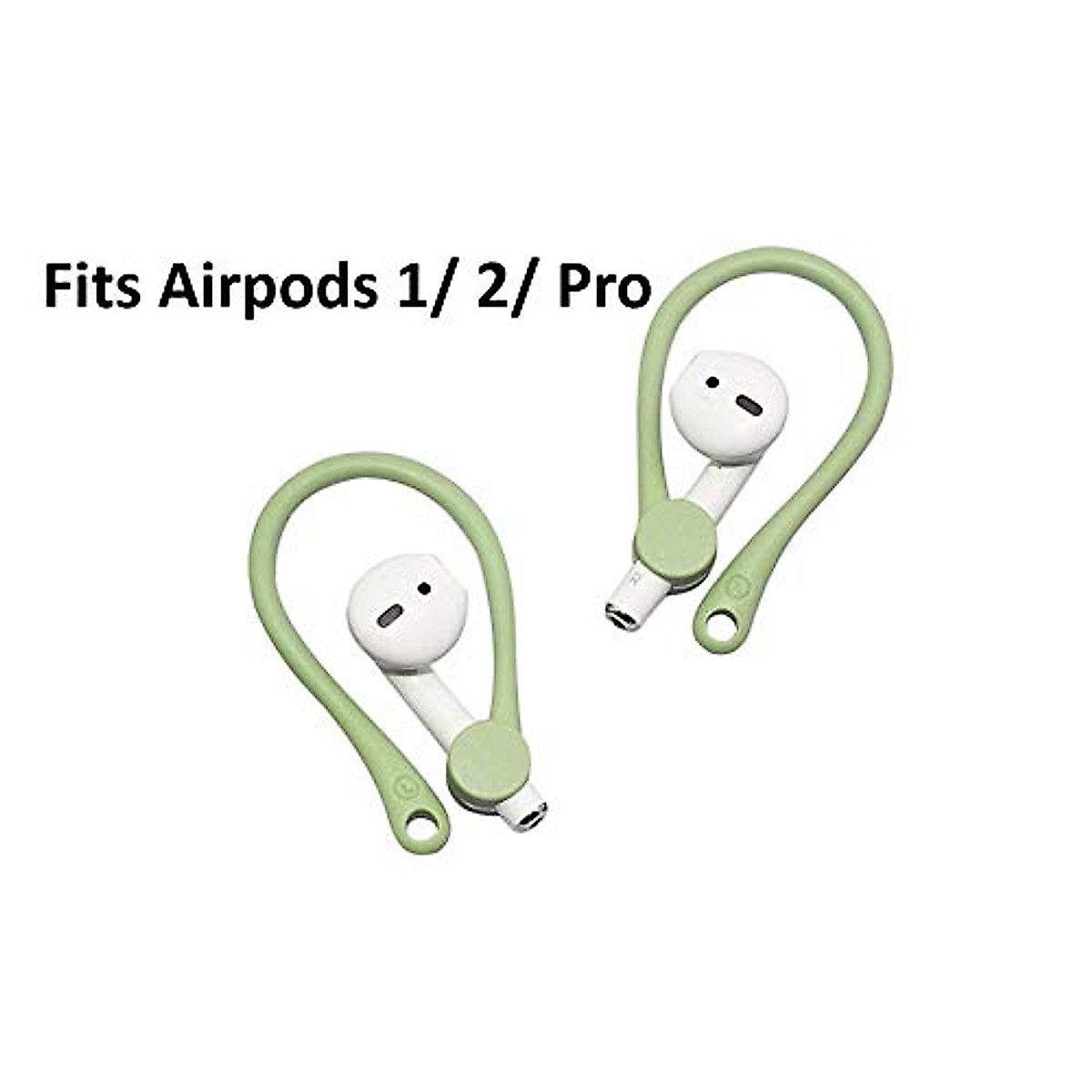 Zotech 9 Pair Anti Slip Ear Hooks Compatible with AirPods 1, 2 and Pro (Color Pack)