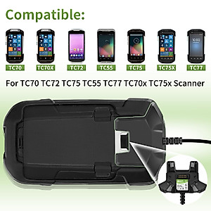 for Zebra TC77 Charging Cable Scanner Charger TC77 USB Charger TC70 Charger TC72 TC75 TC55 TC75EK TC700K TC77HL TC720L TC70x TC75x TC77 Charger TC77 Charger Cable TC77 USB Charging Cable